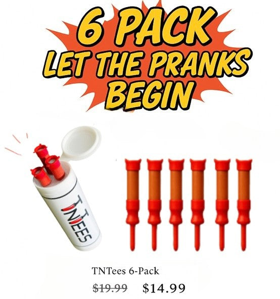 TNTees - Exploding Golf Tee Prank | Funny Golf Gifts for Dads & Buddies ...